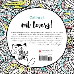 Amazon.com: The Cat Coloring Book: Creative Calm for Cat Lovers (Adult ...