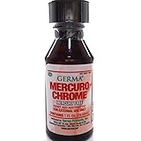 Amazon.com: MercuroChrome Antiseptic 1oz Prevent infection in cuts ...