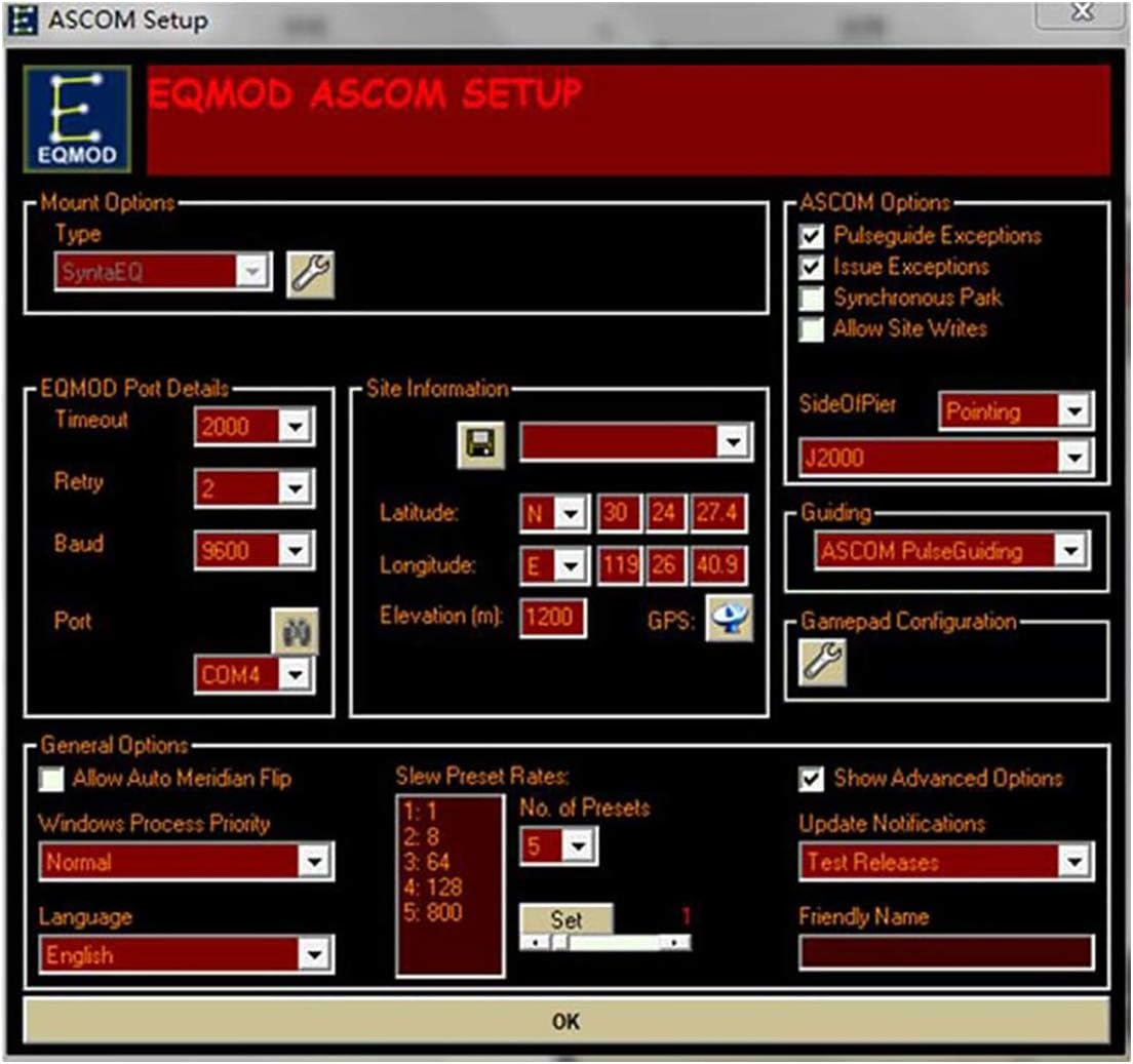 Skywatcher Telescopes Goto Control EQMOD ASCOM Cable for HEQ5pro AZEQ5 ...