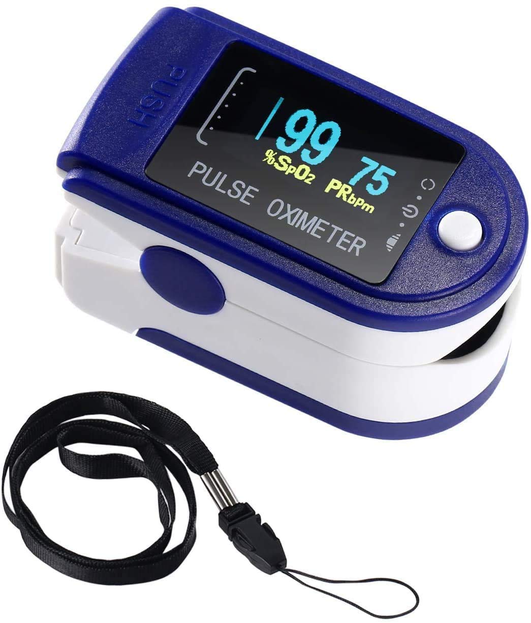 Zuvo Pulse Oximeter,Oxygen Saturation Monitor Spo2 Fingertip Pulse ...