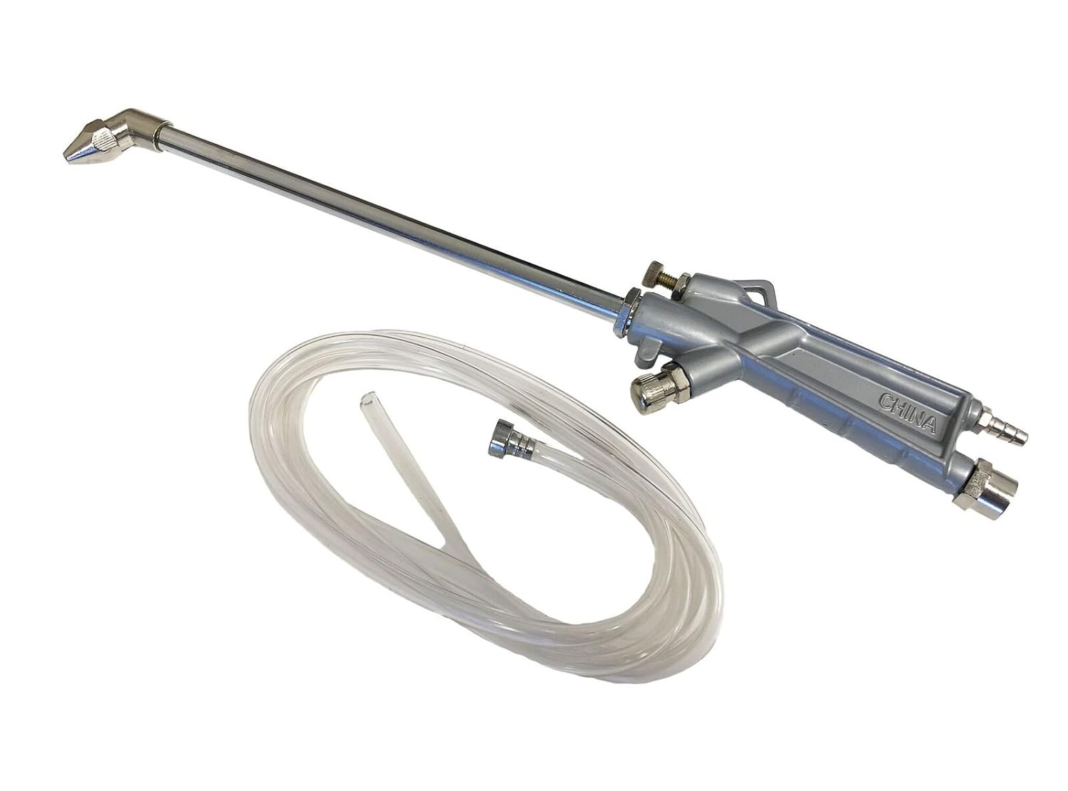 Air Engine Cleaning Gun 5' Hose Attachment Cleans Dirt Air Compressed ...
