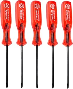 Totority Triangle Y- Tip Screwdriver 5pcs triwing tri wing screw driver ...