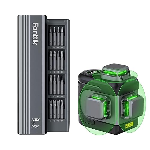 Fanttik E1 Max 3.7V Mini Precision Electric Screwdriver & D12 PRO Laser ...