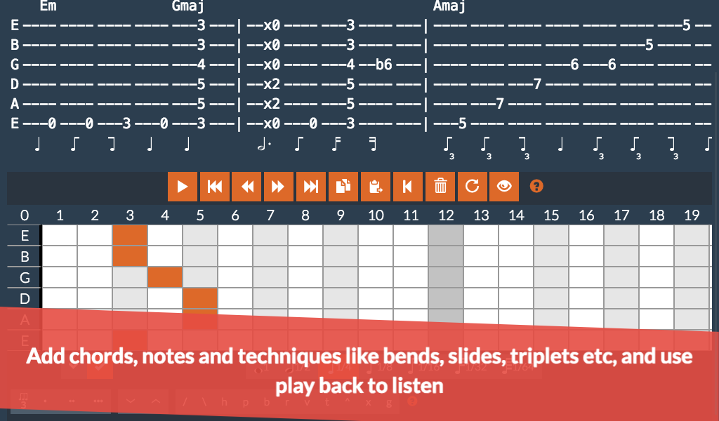 Guitar Notepad - Tab Editor:Amazon.de:Appstore for Android