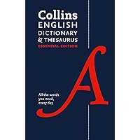 Amazon.com: Collins English Dictionary and Thesaurus Essential edition ...