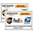 Amazon.com : PreZiouz Package Delivery Sign 10 x 7 Inches, Please Place ...