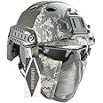 Amazon.com : Jadedragon PJ Tactical Fast Helmet & Protect Ear Foldable ...