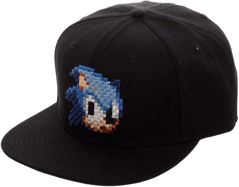 Amazon.com: Nintendo Sonic Video Game Snapback Mens Hat: Clothing