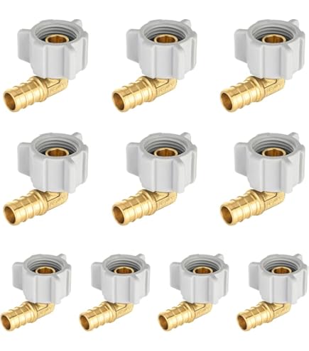 Santoprene Swivel Cone Washers For 1/2" PEX Fittings 16435 RV ...