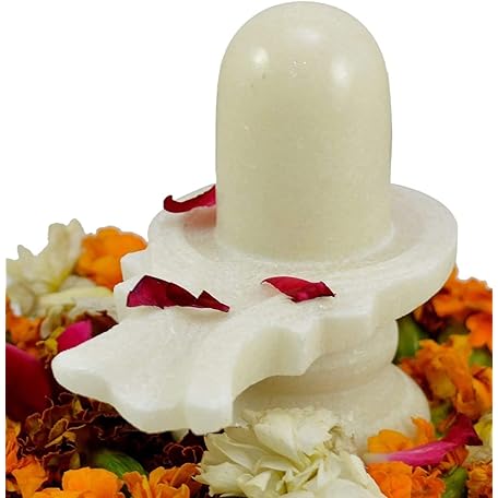 Mua White Pure Marble Shiva Linga 2.5"inch | Stone White Marble Shiva ...
