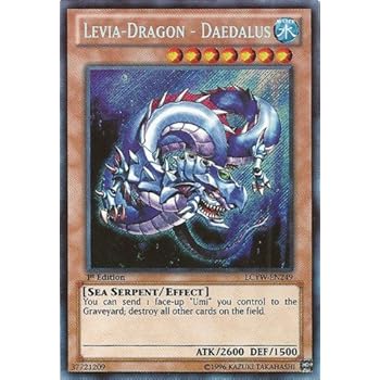 Amazon.com: Yu-Gi-Oh! - Levia-Dragon - Daedalus (LCYW-EN249 ...