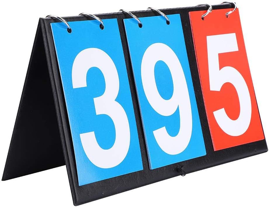 Flip Scoreboard Score Flip Board Basketball Scoreboard,2/3/4 Digit ...