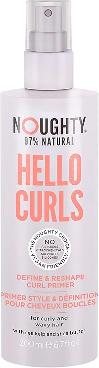 Noughty Haircare Hello Curls Define and Reshape Primer, NOUWV2329 ...