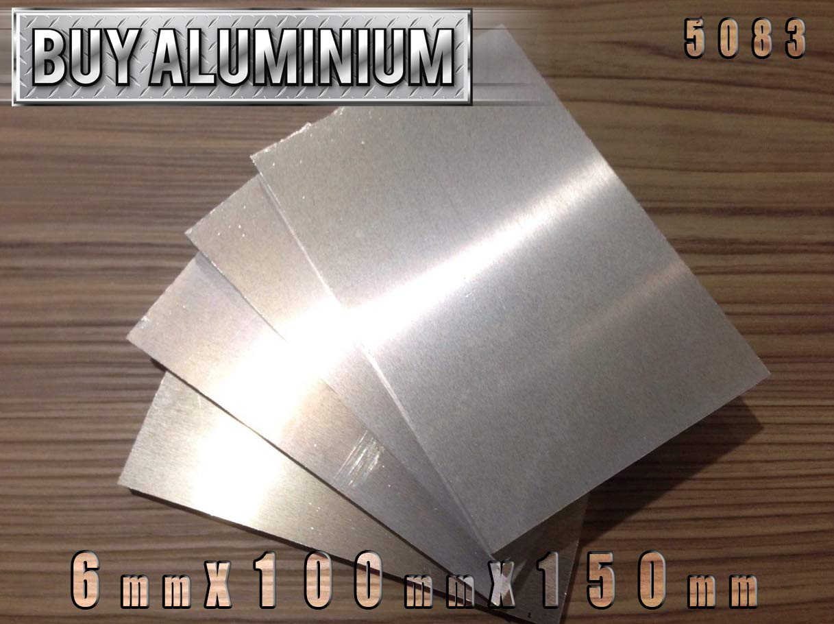 Industria, empresas y ciencia Placa de aluminio 5 mm 1 5083 100mm x ...