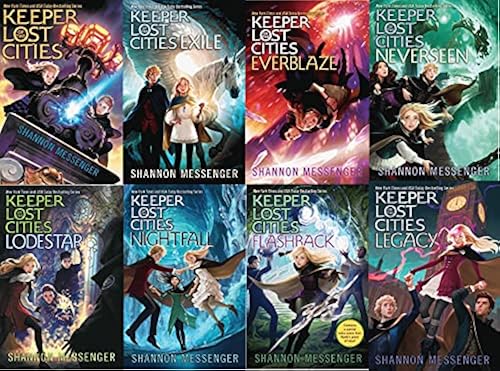 Keeper of the Lost Cities Series Volume 1 - 8 Collection Books US Edition by Shannon Messenger ...