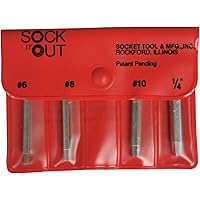 SOCK IT OUT MEB-1 Screw Extractor Set, 4 Pc: Threading Tap Extractors ...