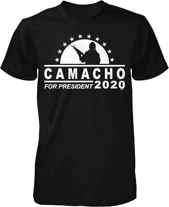 Amazon.com: Hoodteez Camacho for President 2020 Men's T-Shirt: Clothing