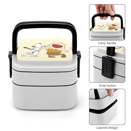 Mua Double Lunch Box, Japanese Style Thermos, Bento Box, With Valve ...