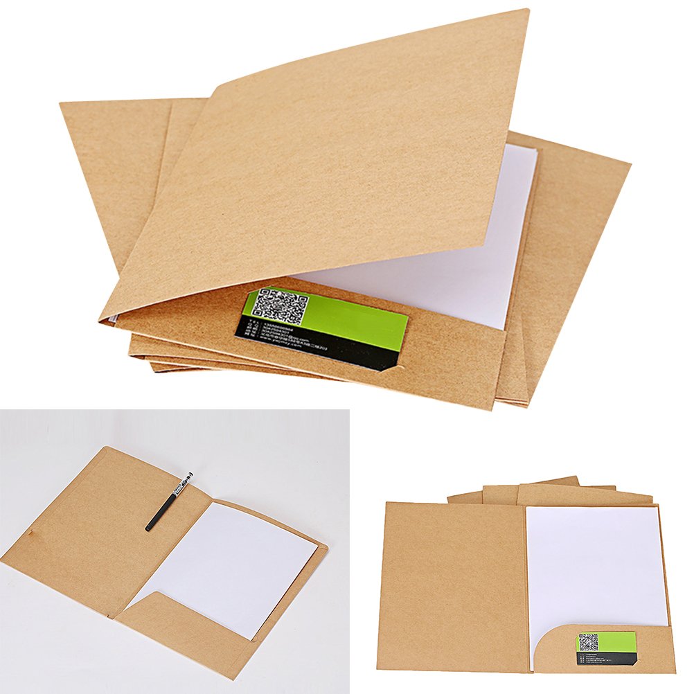 Carpeta De Presentaci n De Papel Kraft A4 20 Unidades NUOLUX Carpeta De Carpeta De Presentaci n De Papel Kraft A4 20 Unidades NUOLUX Carpeta De