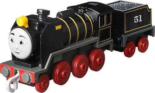 Mattel Thomas & Friends Toy Train, Large Push-Along Die-Cast Hiro ...