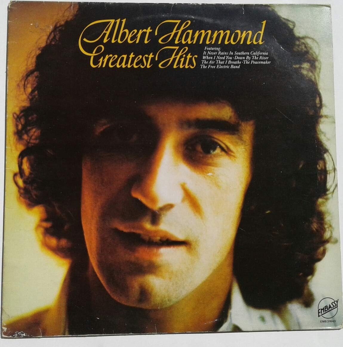 Albert Hammond - Greatest Hits - CBS - S CBS 31643: Amazon.co.uk: Music
