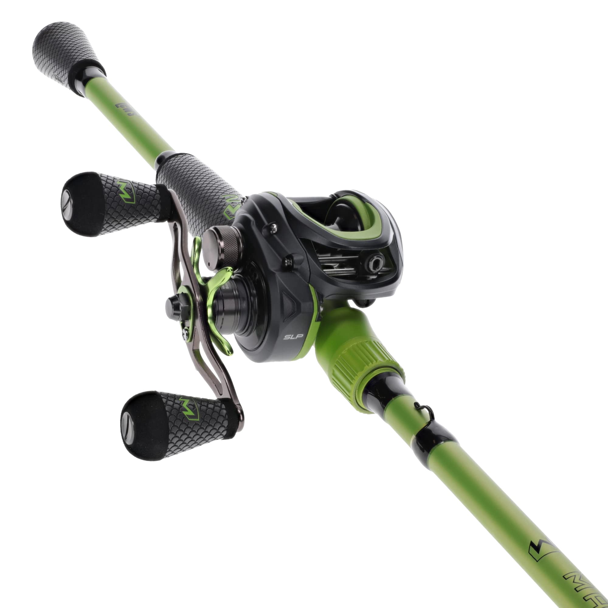 Lew's MACH 2 Baitcast Reel and Fishing Rod Combo, IM8 Graphite Blank ...
