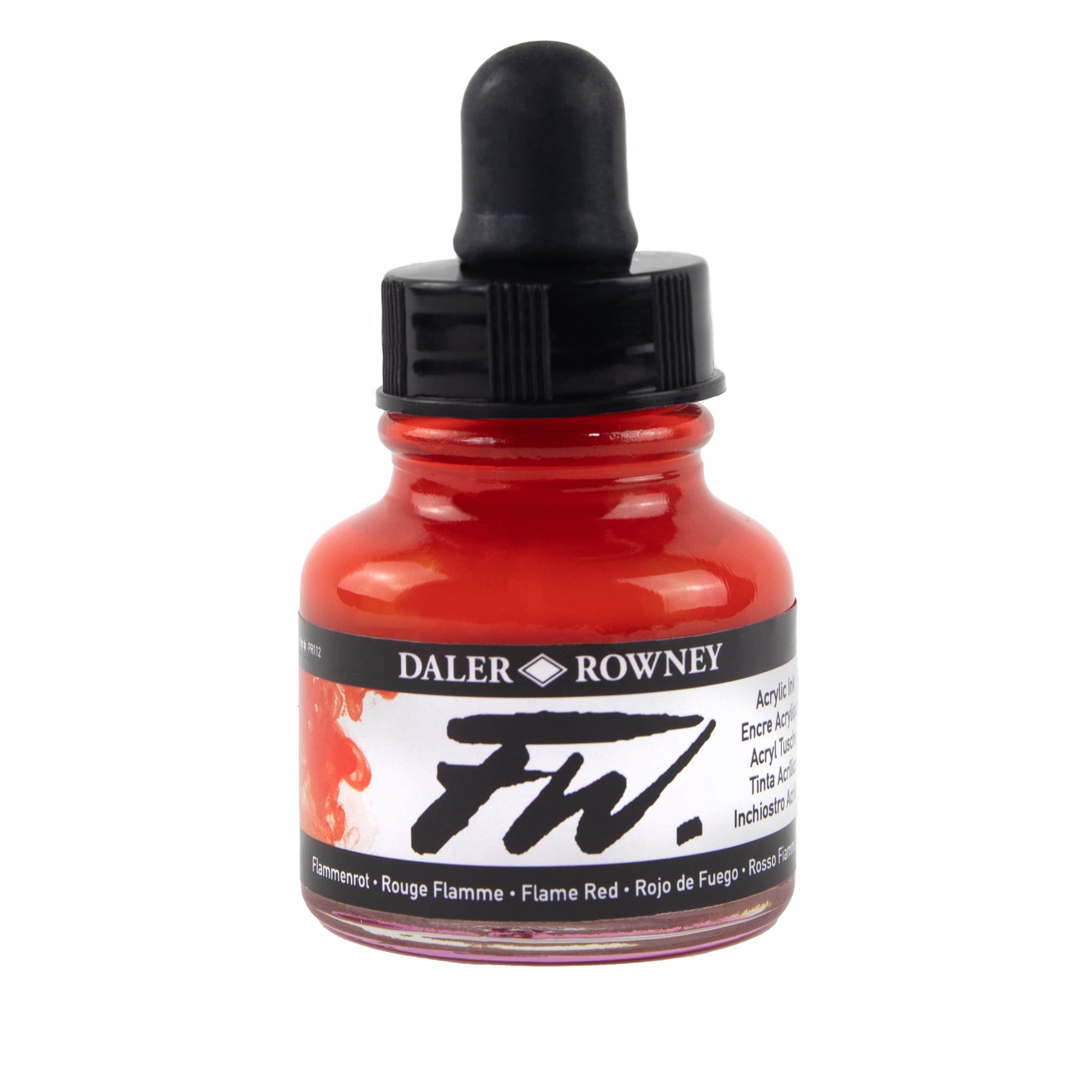 Mua Daler-Rowney FW Acrylic Ink Bottle Flame Red- Versatile Acrylic ...