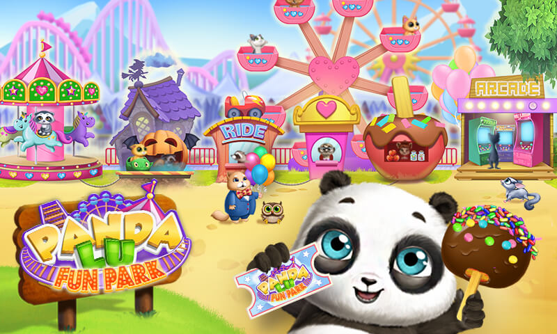 Panda Lu Fun Park - Carnival Rides & Festive Treats with Pet Friends ...