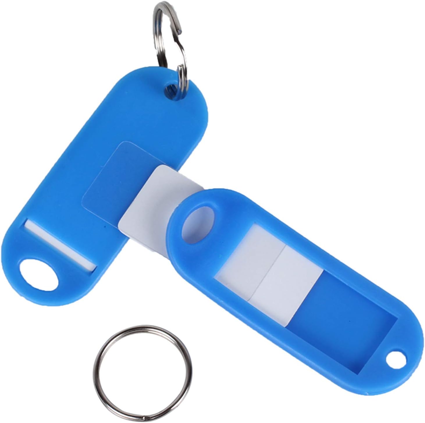 50 PCS Key Tags,key Fobs Labels Key Rings Name Tags Key Label Tags with ...