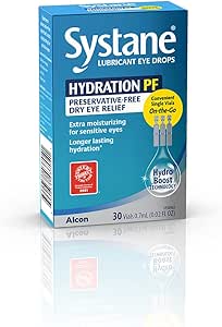 Amazon.com: ALCON Systane Hydration Preservative-Free Lubricant Eye ...