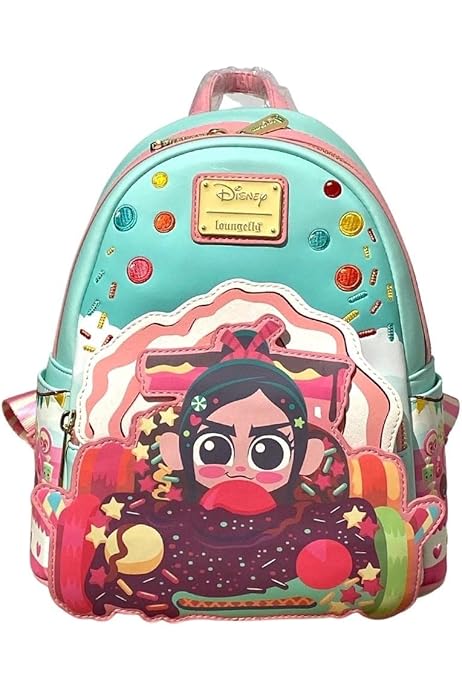 Loungefly Wreck-It Ralph vanellope von sweets backpack, wallet and 20in ...
