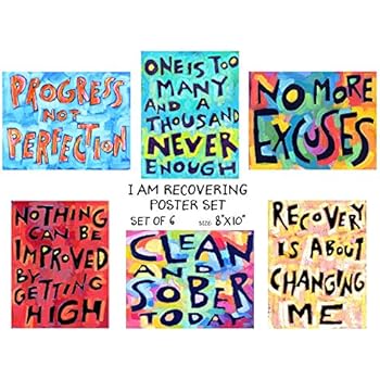 Amazon.com: Addiction/Recovery Poster: Prints: Posters & Prints
