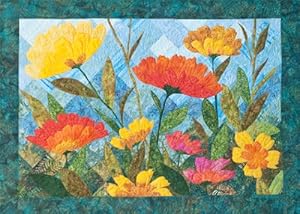 Amazon.com: Summer Blooms Quilt Pattern By 4th & 6th Desgins (Barbara ...