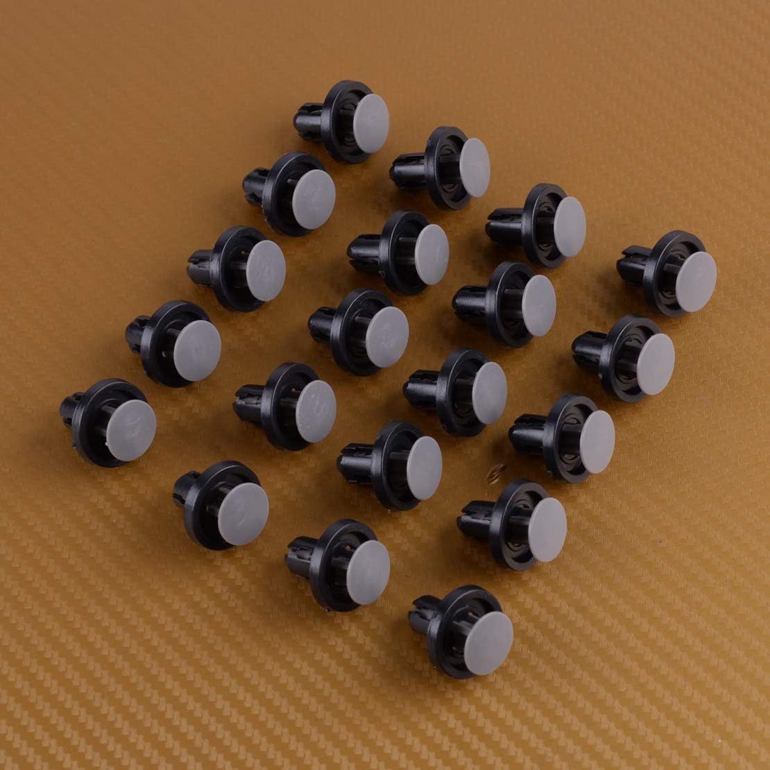 Amazon.com: Madahu Fastener Clip, 20pcs 90467-09227 9mm Plastic Car ...