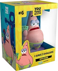 Amazon.com: I Have 3 Dollars, 4" Patrick Collectible Figure, Based on ...