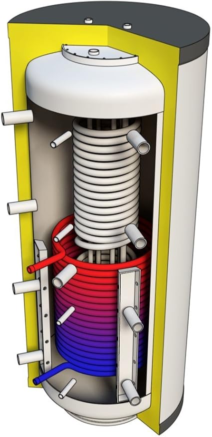 Hygienespeicher 600 Liter mit PUR Hartschaumisolierung und ...