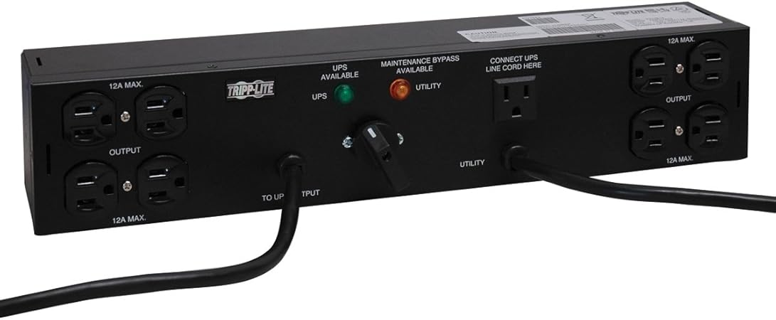 Amazon.com: Tripp Lite PDUB15 Dual Source PDU - Power distribution unit ...