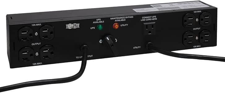 Amazon.com: Tripp Lite PDUB15 Dual Source PDU - Power distribution unit ...