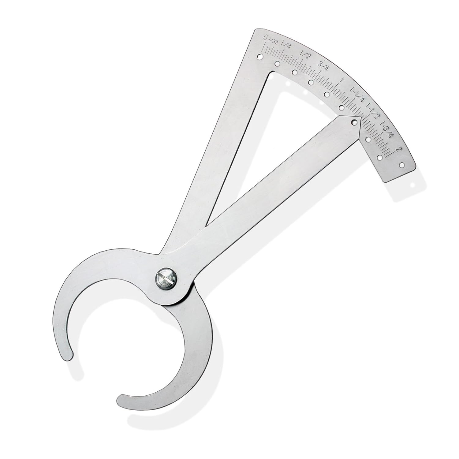Rust-Resistant Aluminum Multi-Bevel Vernier Caliper Measures Thickness ...
