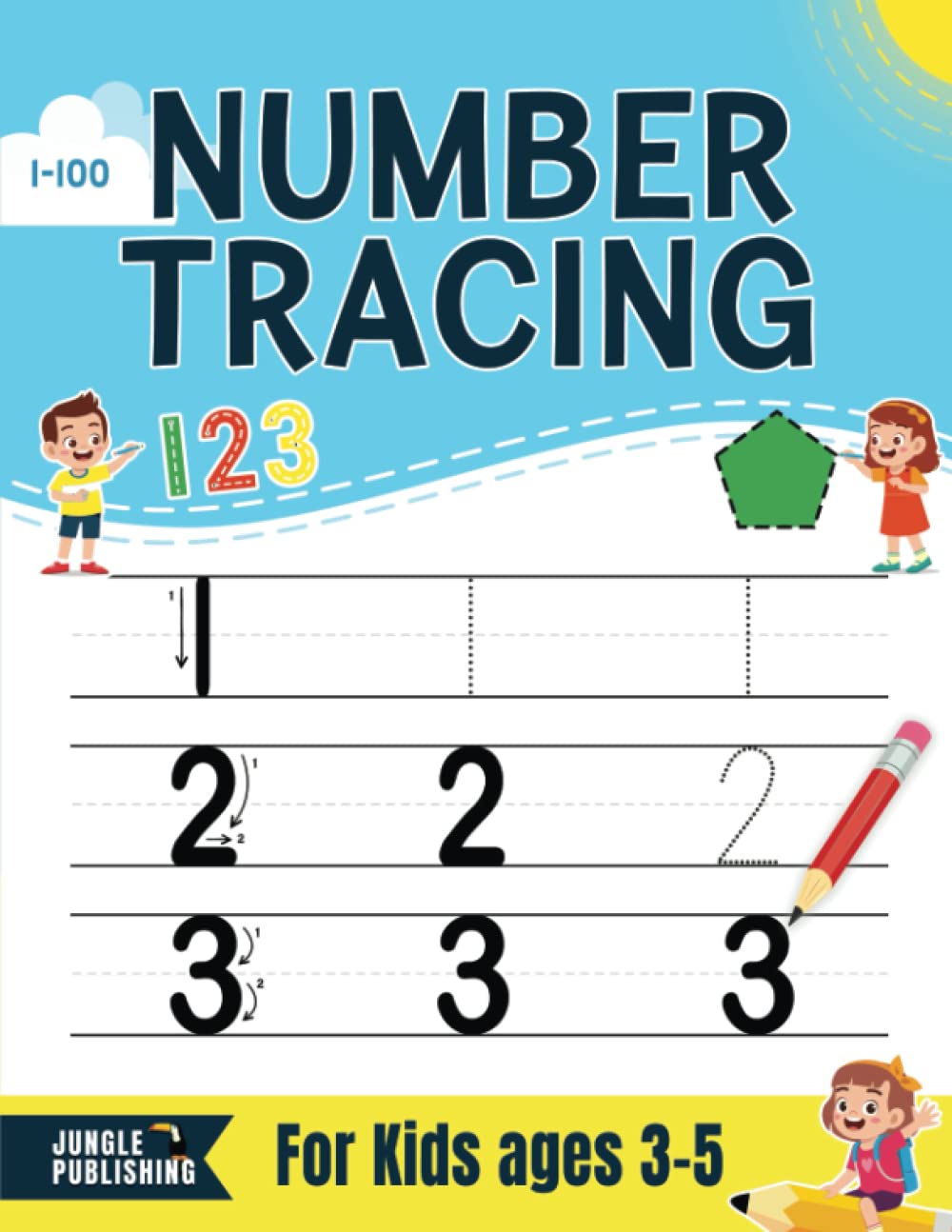 Mua Number Tracing for Kids ages 3-5: Preschool Workbook for ages 3-4 ...