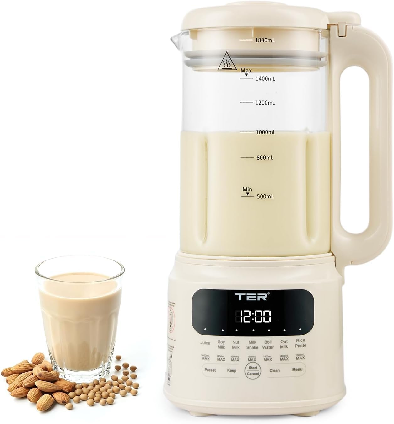 Mua 10 in 1 Nut Milk Maker, 50oz Homemade Almond, Oat, Soy, Coconut ...