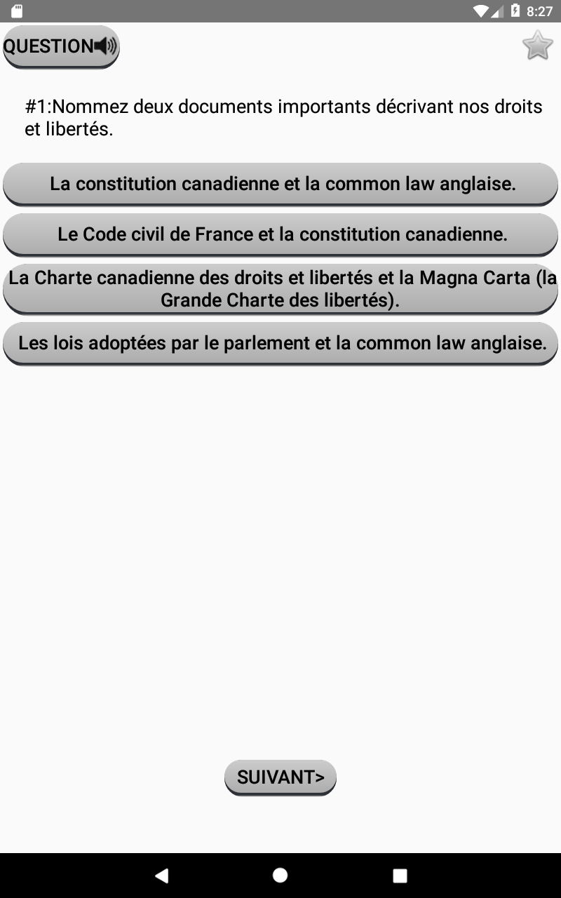 Test de citoyenneté canadienne : Amazon.ca: Apps for Android