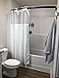 Amazon.com: JS Jackson Supplies Double Curved Shower Rod, Metal ...