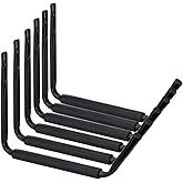 Yisunnan Garage Storage Jumbo Arm Hook Heavy Duty Wall Mount Organizer ...