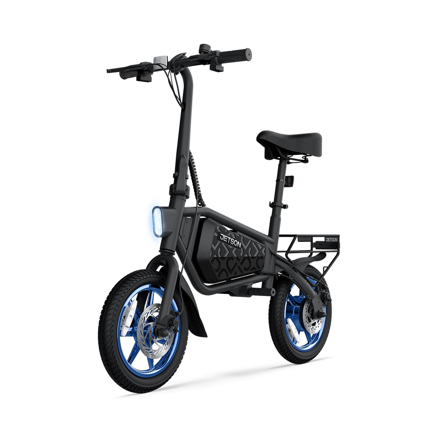 Jetson Bolt X Electric Bike, Foot Pegs, Easy-Folding, Built-in Carrying ...