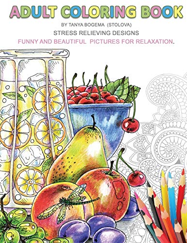Amazon.com: Adult Coloring Book: Stress Relieving Designs. Fun and ...