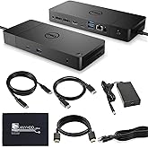 Amazon.com: UD22 Dell Docking Station Dual Monitor Bundle - USB-C/USB-A Universal Dell Dock for ...