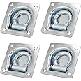 Amazon.com: Recessed D-Ring Tie Down/Square Cargo Tie-Down Anchors/Flush Mount Tie Down Anchor,4 ...