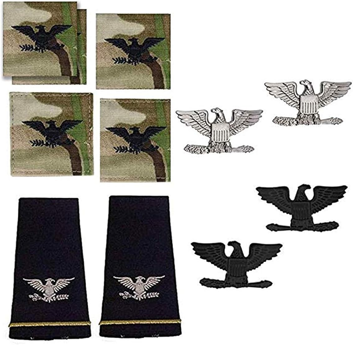 Amazon.com: US Army Colonel Rank Bundle: Clothing