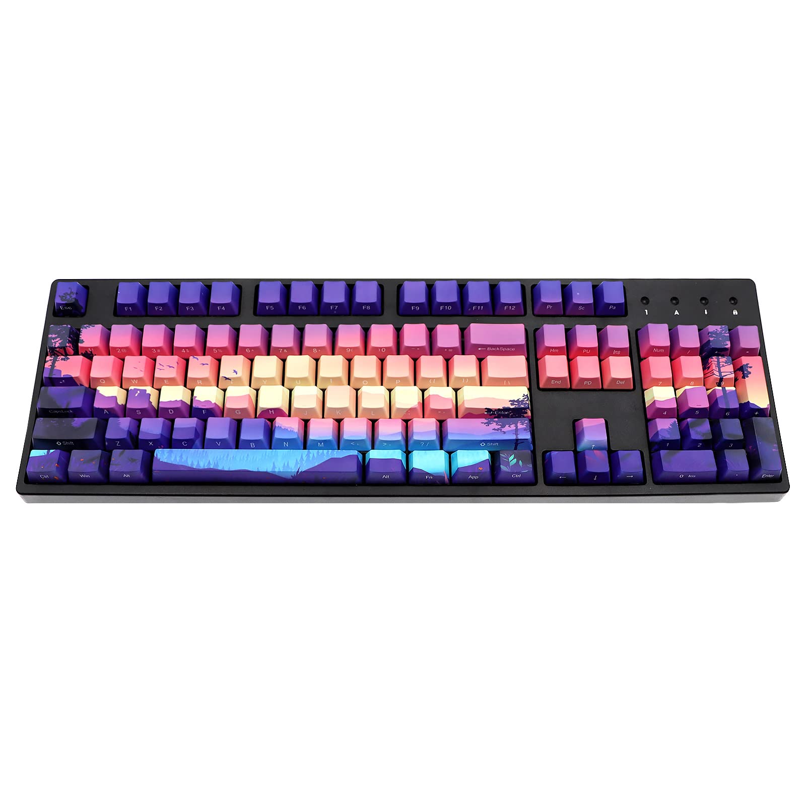 Mua PBT Keycaps Side/Front Print Keycap Set OEM Profile Non-Backlit ...